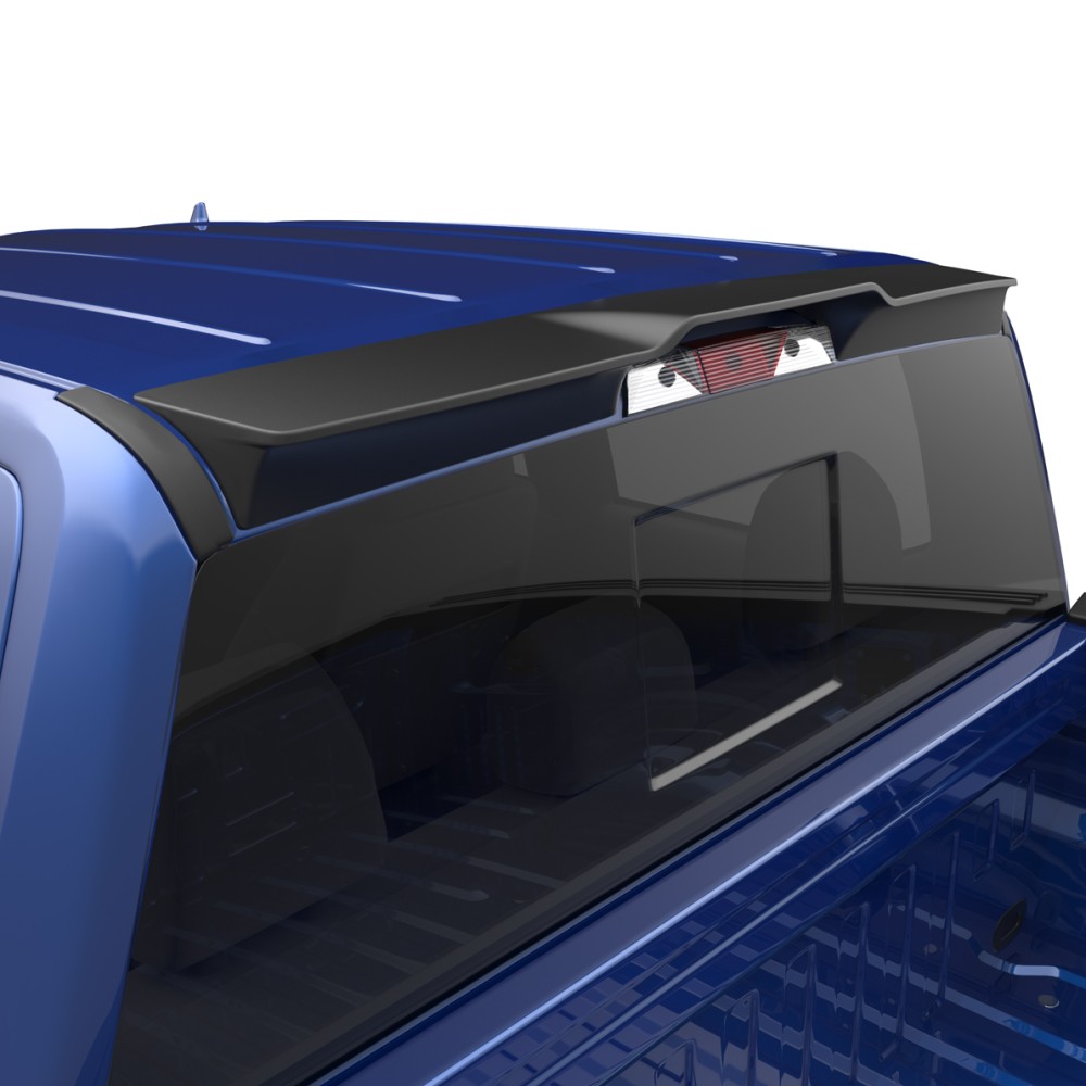 Truck Cab Spoilers : Ford F-150 Matte Black Truck Cab Spoiler ...