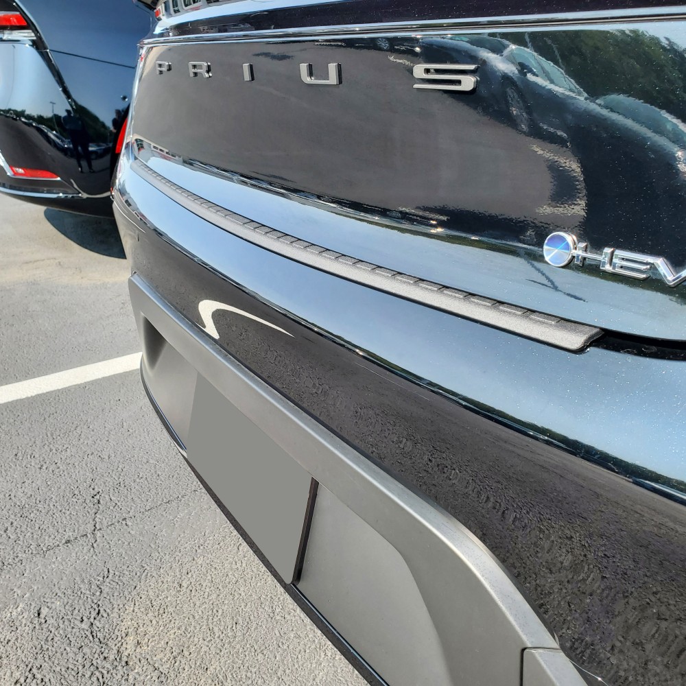 Rear Bumper Protectors : Toyota Prius Rear Bumper Protector ...