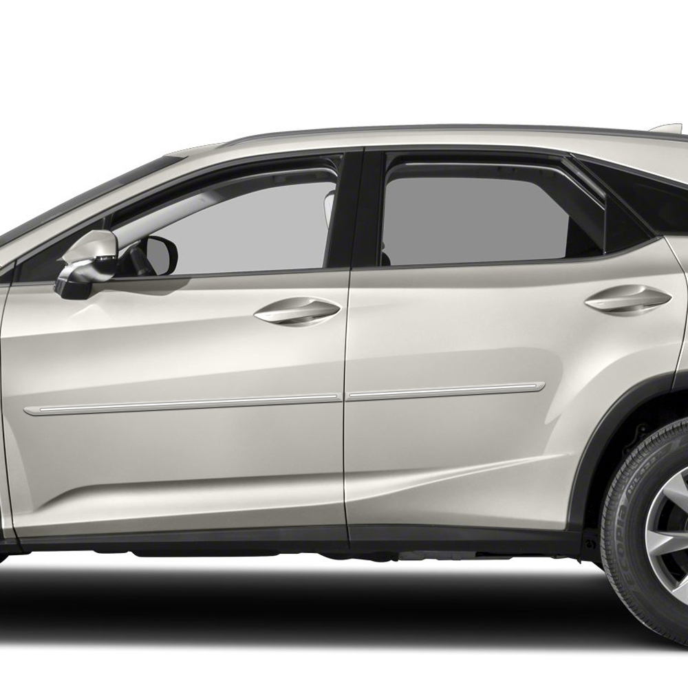 Painted Body Side Moldings with Chrome Inserts : Lexus RX ...