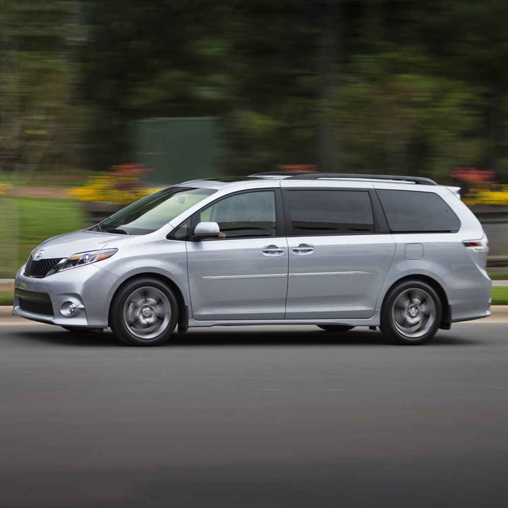 Body Side Moldings : Toyota Sienna ChromeLine Painted Body ...