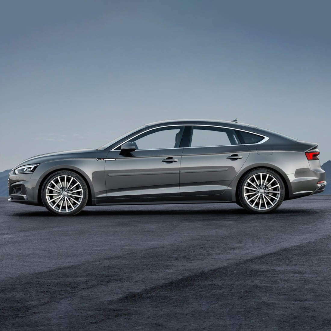 Body Side Moldings : Audi A5 Sportback 4 Door Painted Body ...