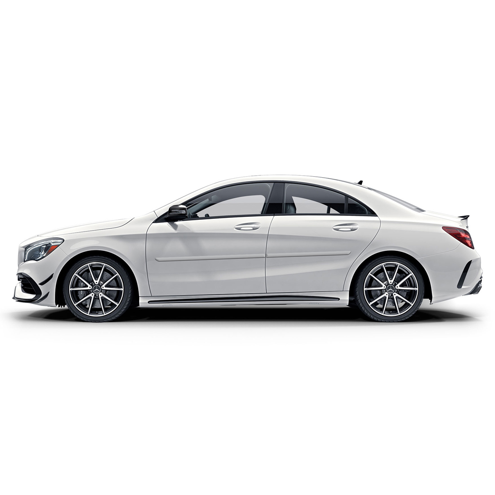 Painted Body Side Molding : Mercedes CLA Painted Body Side ...
