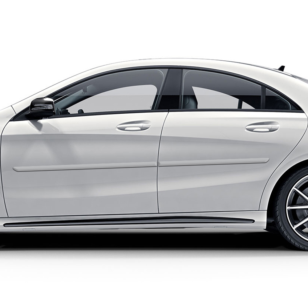 Painted Body Side Molding : Mercedes CLA Painted Body Side ...