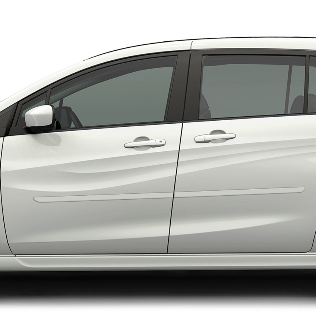 Painted Body Side Molding : Mazda 5 Painted Body Side Molding ...