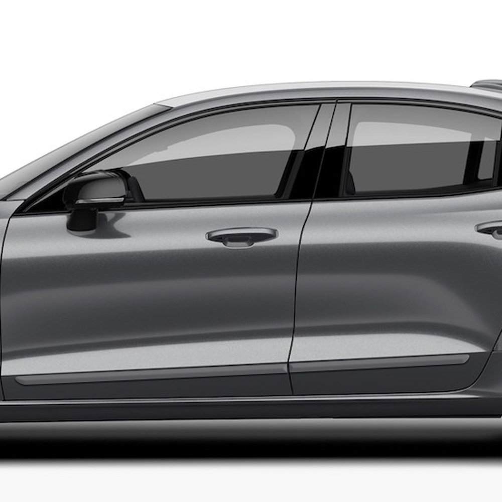 Painted Body Side Moldings : Volvo S60 Painted Body Side ...