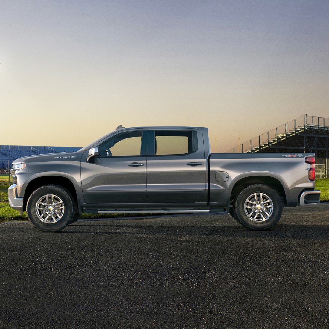 Painted Body Side Molding : GMC Sierra 1500 Crew Cab Painted ...