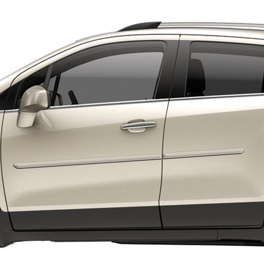 Painted Body Side Molding : Chevrolet Trax Painted Body ...