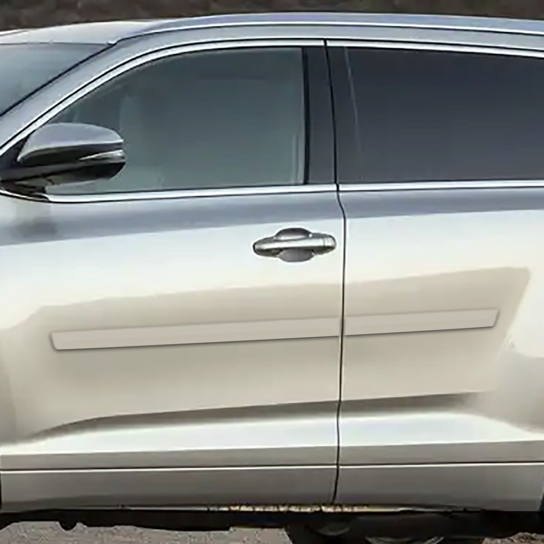 Painted Body Side Molding : Toyota Highlander Painted Body ...