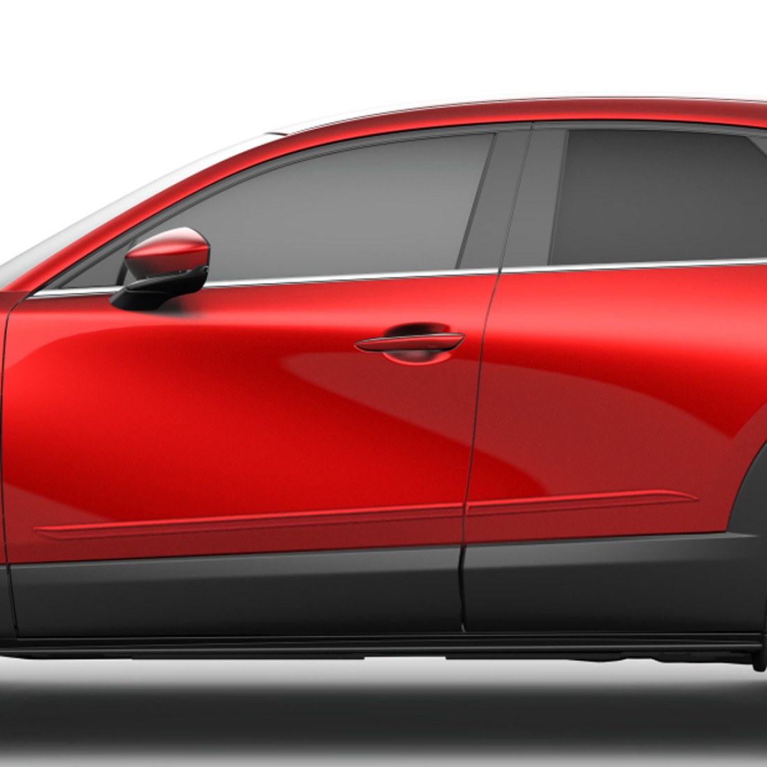 Painted Body Side Molding : Mazda CX30 Painted Body Side ...