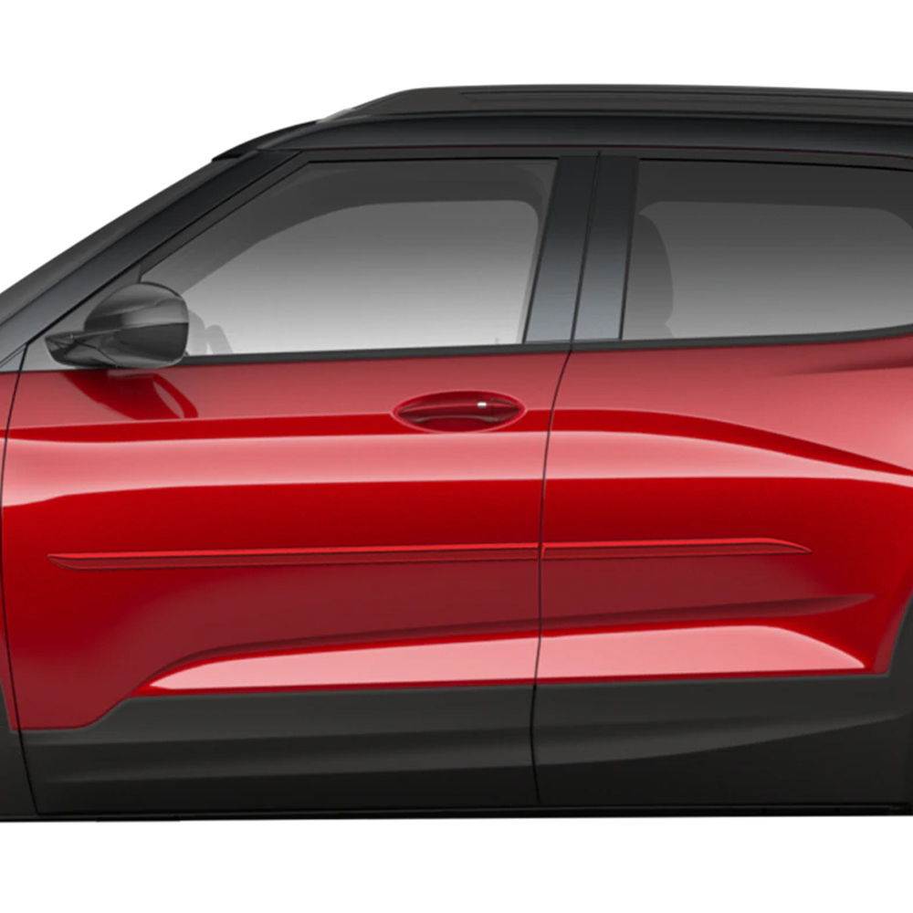 Painted Body Side Molding : Chevrolet Trailblazer Painted ...