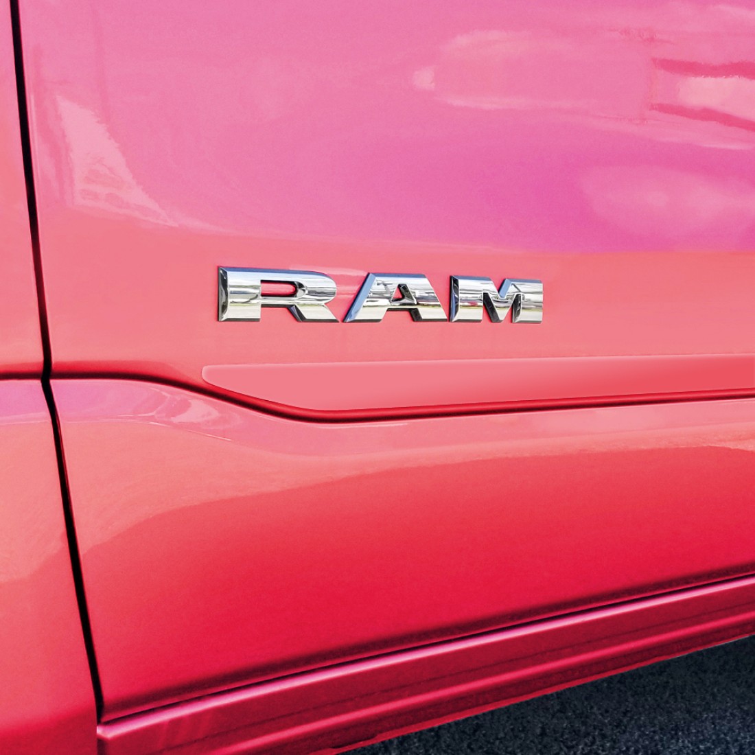 Painted Body Side Molding : Ram 1500 Quad Cab Painted Body ...