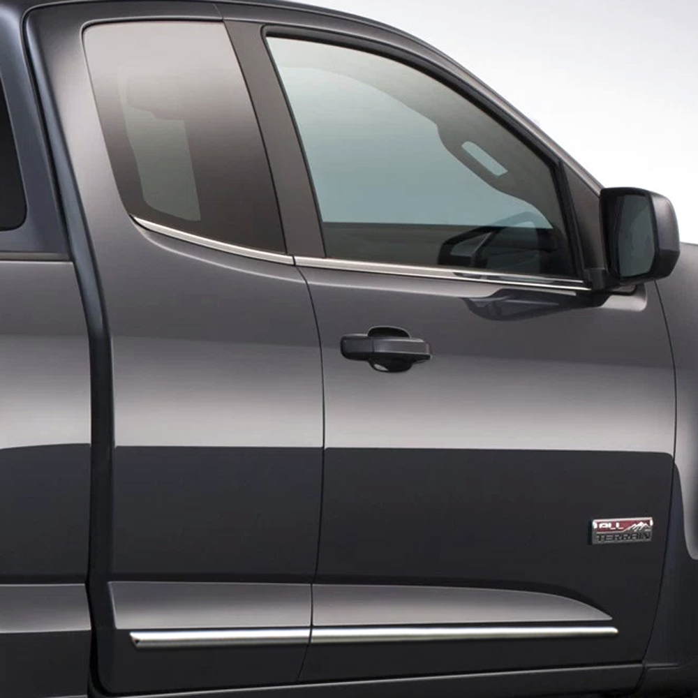 Lower Chrome Body Side Moldings : Chevrolet Colorado Extended ...