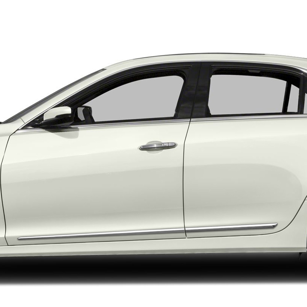Lower Chrome Body Side Moldings : Cadillac CTS Sedan Chrome ...