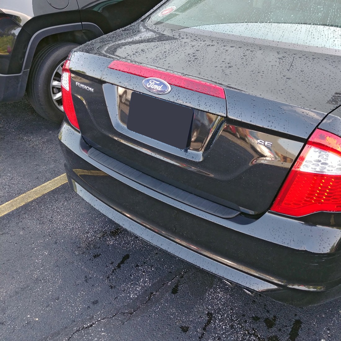 Bumper Protectors : Ford Fusion Rear Bumper Protector 2006 ...