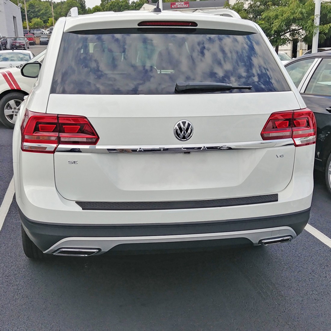 Bumper Protectors : Volkswagen Atlas Rear Bumper Protector ...