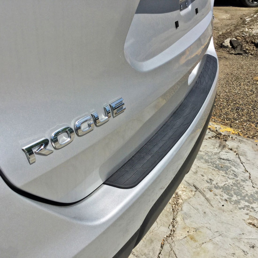 Bumper Protectors : Nissan Rogue Rear Bumper Protector 2014 ...