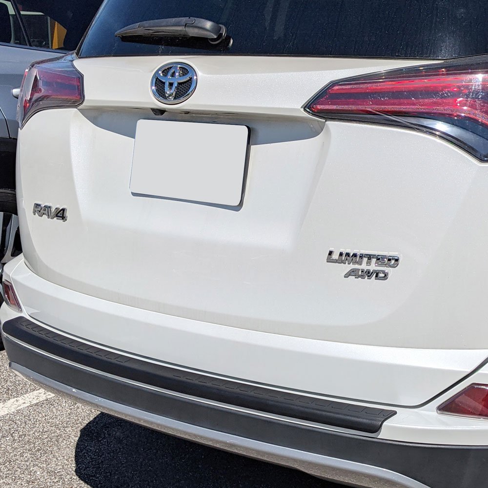 Rear Bumper Protectors : Toyota RAV4 Rear Bumper Protector ...