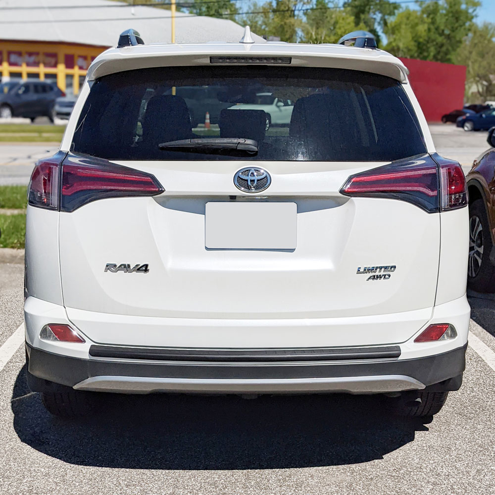 Bumper Protectors : Toyota RAV4 Rear Bumper Protector 2013 ...