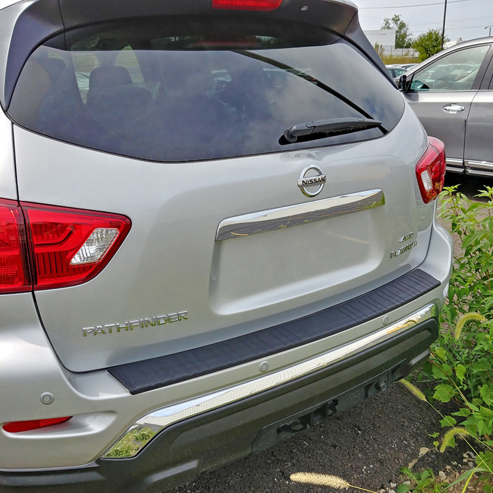 Rear Bumper Protectors : Nissan Pathfinder Rear Bumper Protector ...