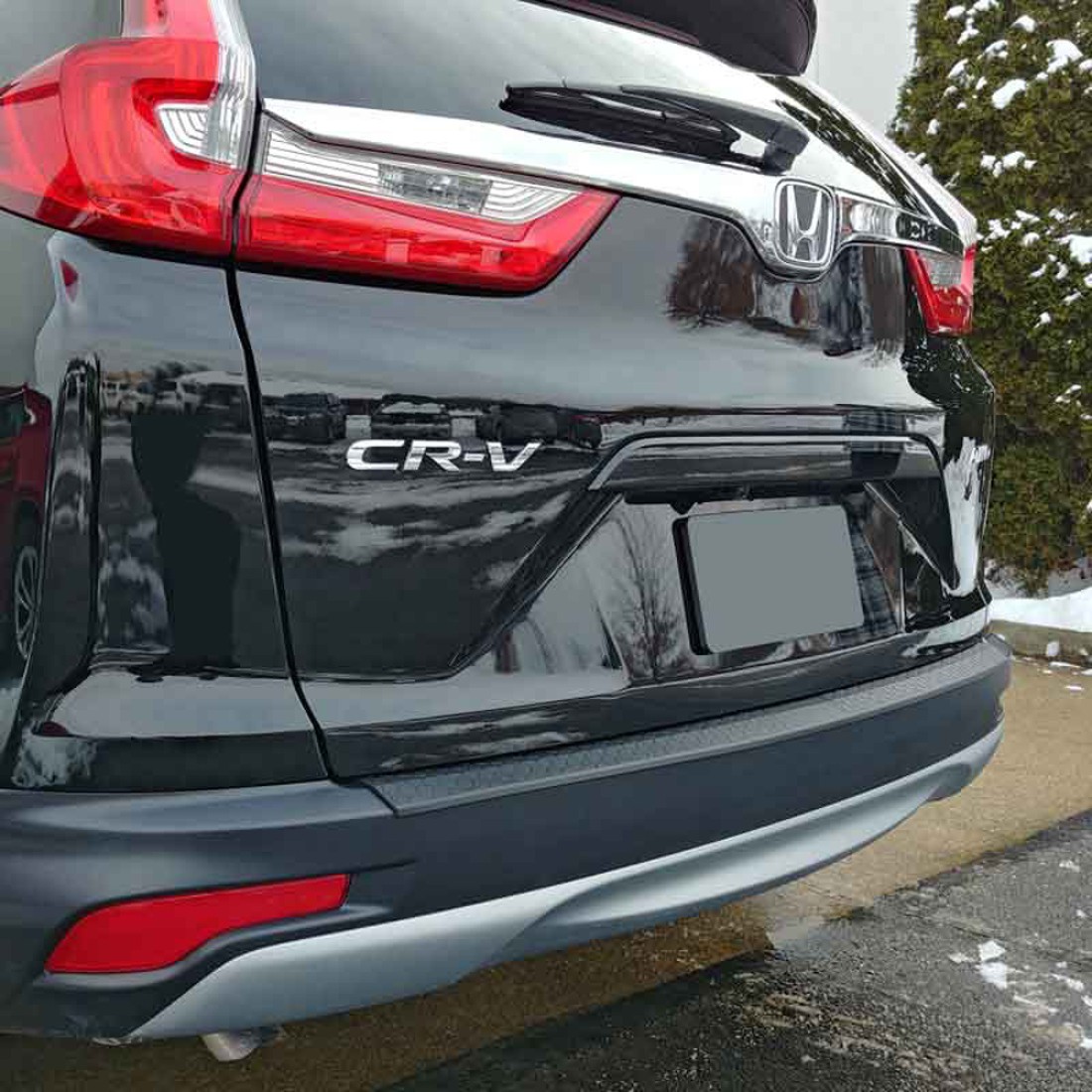 Bumper Protectors : Honda CR-V Rear Bumper Protector 2017 ...