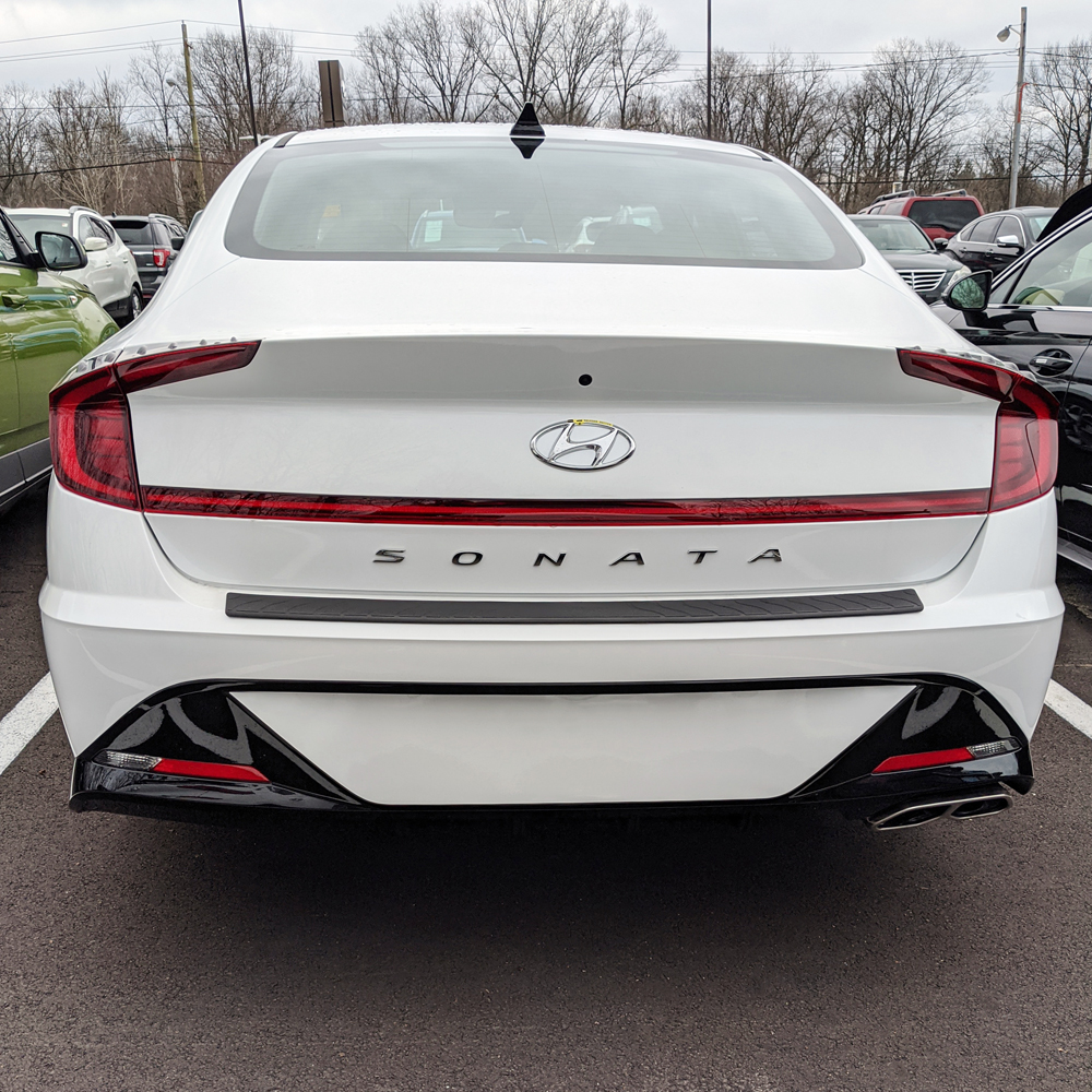Bumper Protectors : Hyundai Sonata Rear Bumper Protector ...