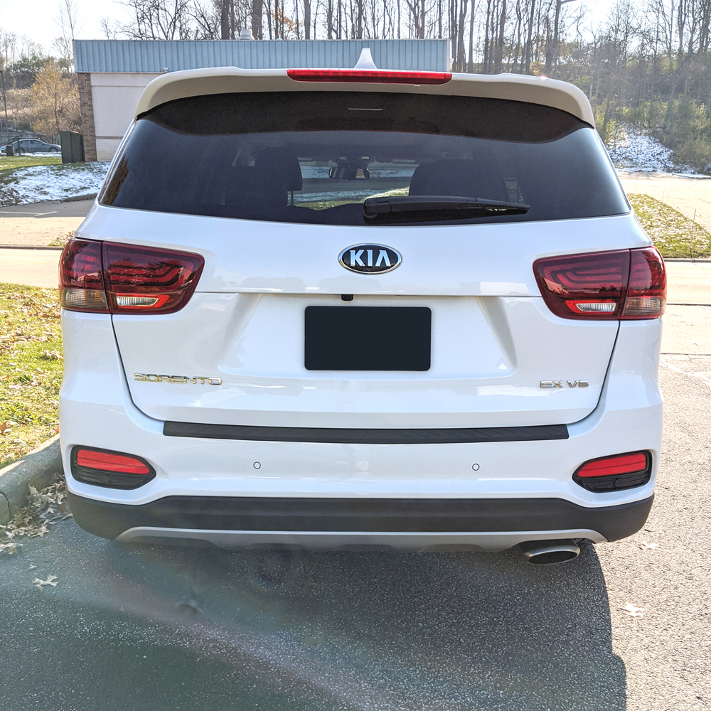 Bumper Protectors : Kia Sorento Rear Bumper Protector 2019 ...