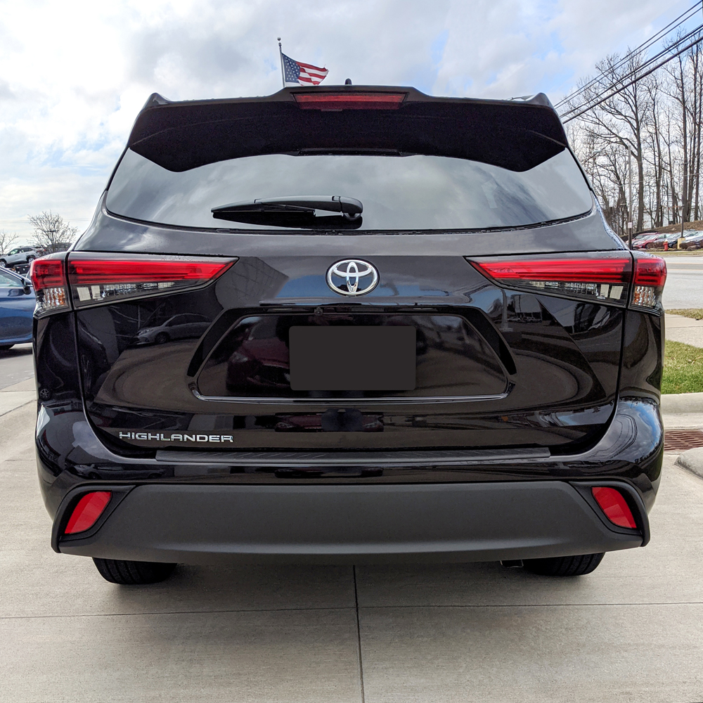 Bumper Protectors : Toyota Highlander Rear Bumper Protector ...