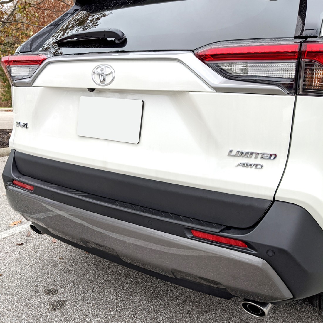 Bumper Protectors : Toyota RAV4 Rear Bumper Protector 2019 ...