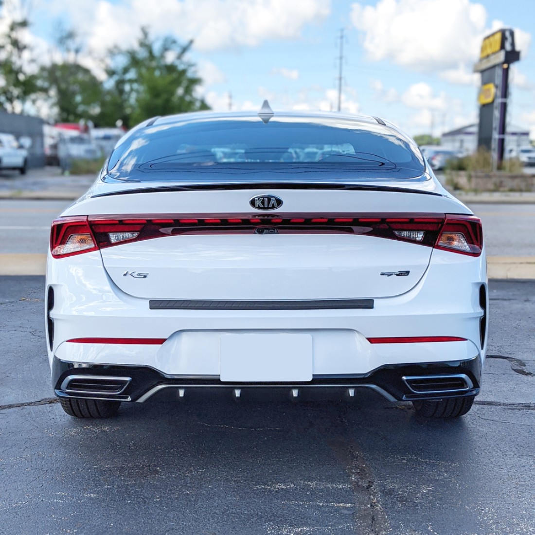 Bumper Protectors : Kia K5 Rear Bumper Protector 2021