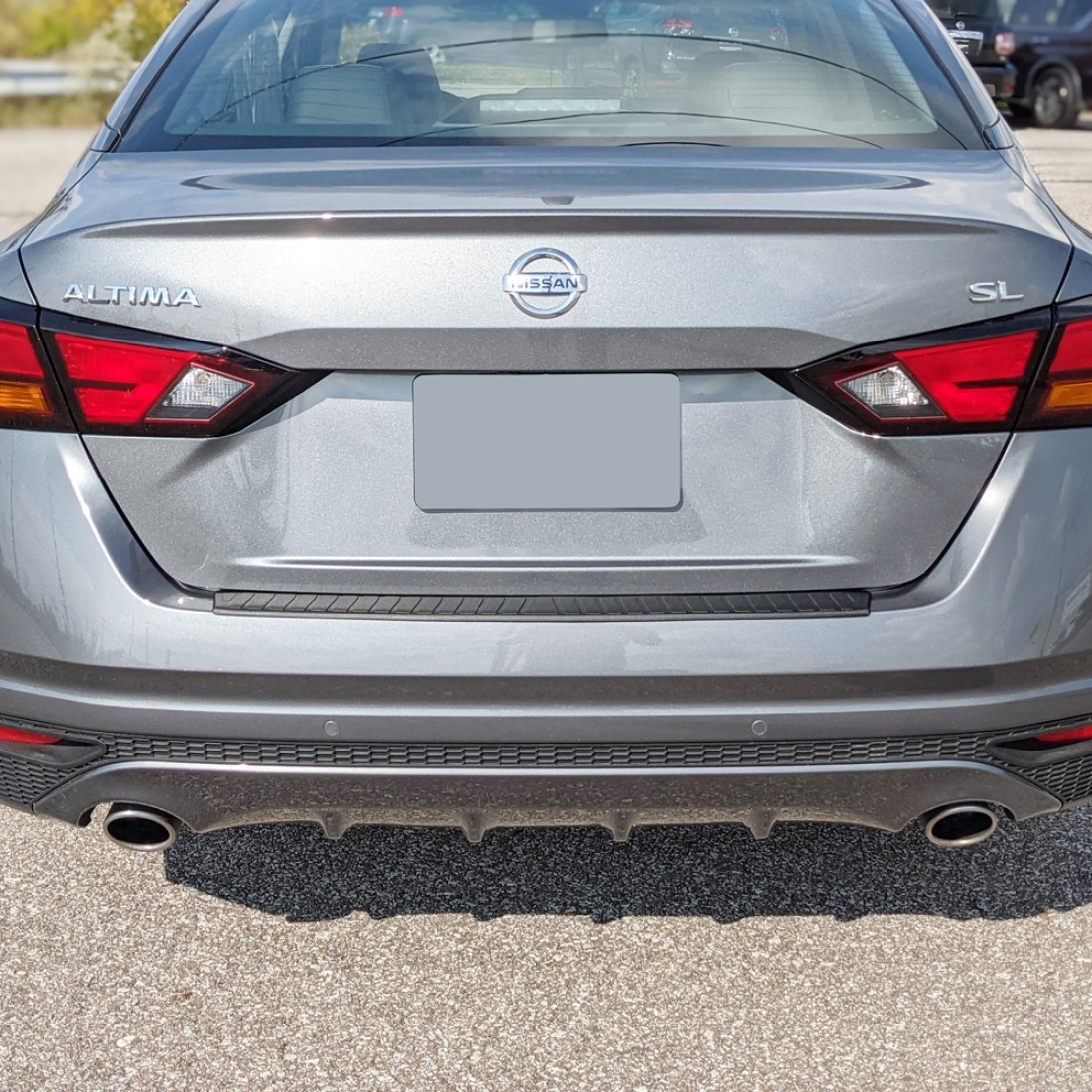 Bumper Protectors : Nissan Altima Rear Bumper Protector ...