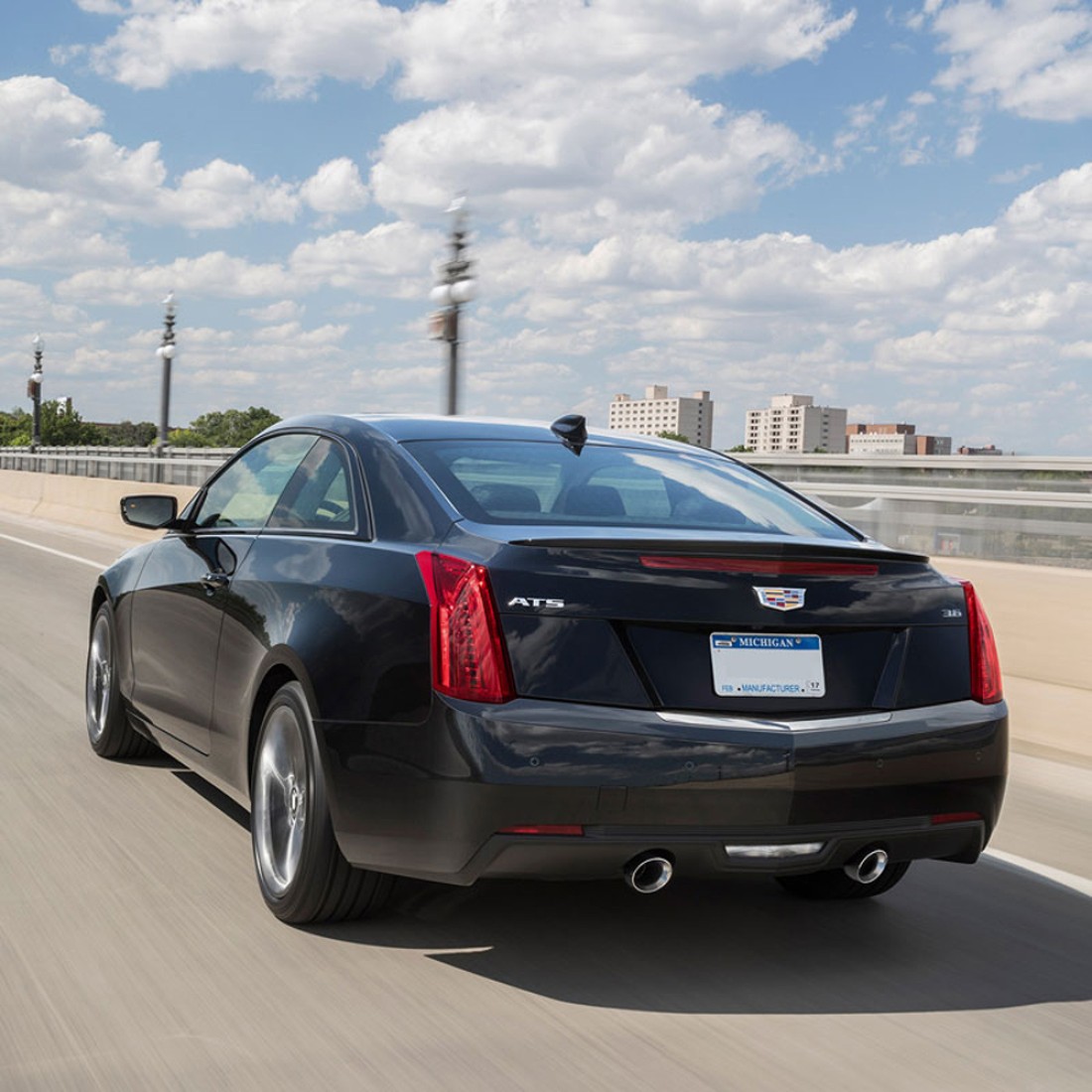 Flush Mount Spoilers : Cadillac ATS 2 Door Factory Style ...
