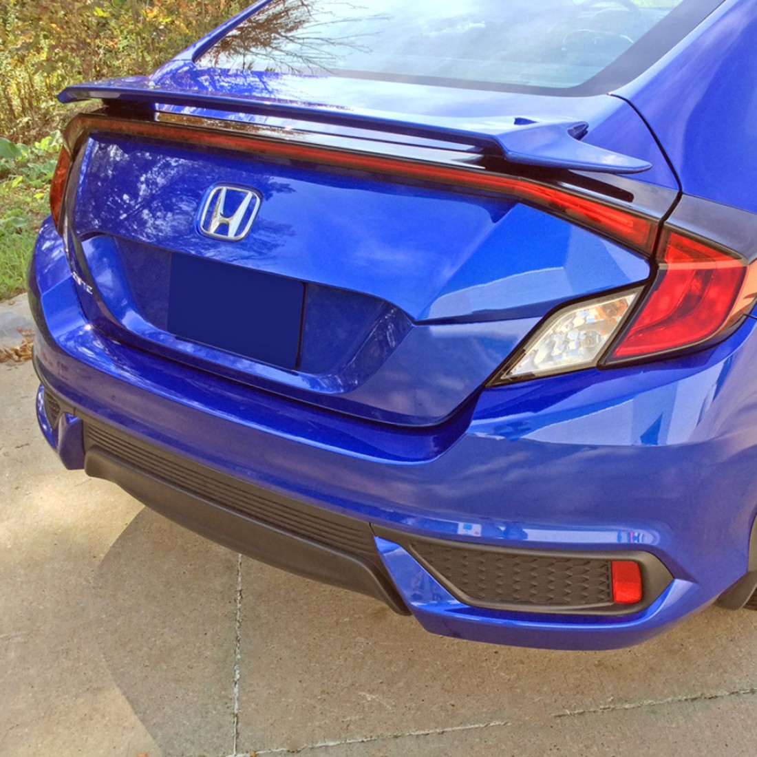 Honda Civic Coupe Factory Style Pedestal Rear Deck Spoiler ...