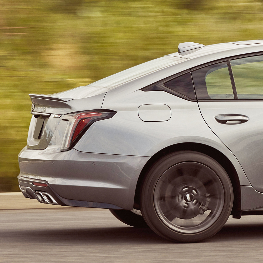 Flush Mount Spoilers : Cadillac CT5 Factory Style Flush ...