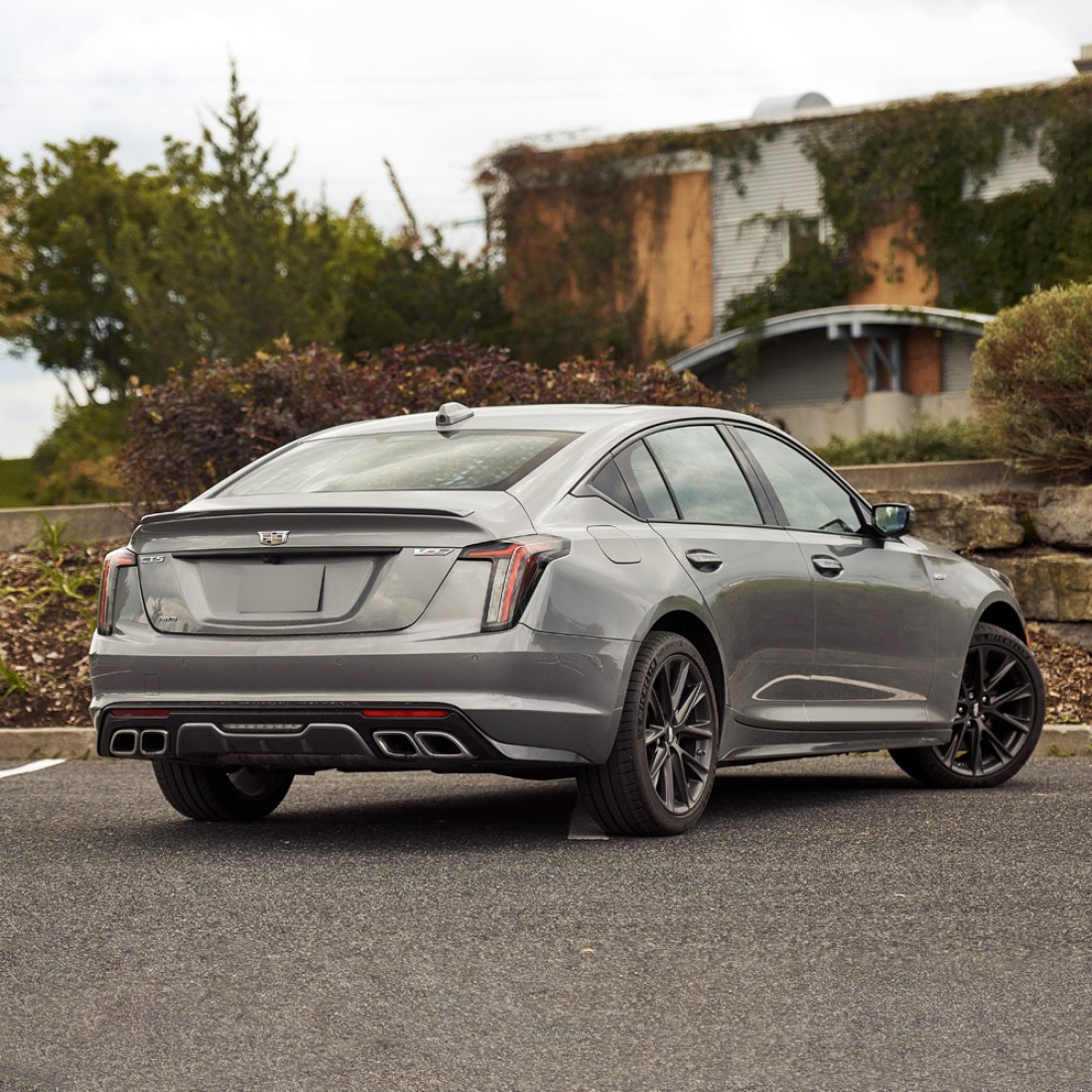 Flush Mount Spoilers : Cadillac CT5 Factory Style Flush ...