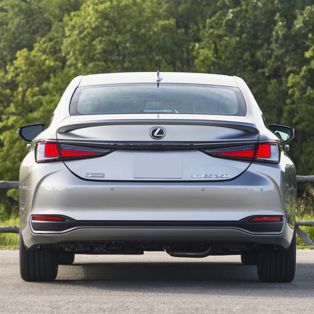 Flush Mount Spoilers : Lexus ES Factory Style Flush Mount ...