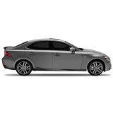Flush Mount Spoilers : Lexus IS Factory Style Flush Mount ...
