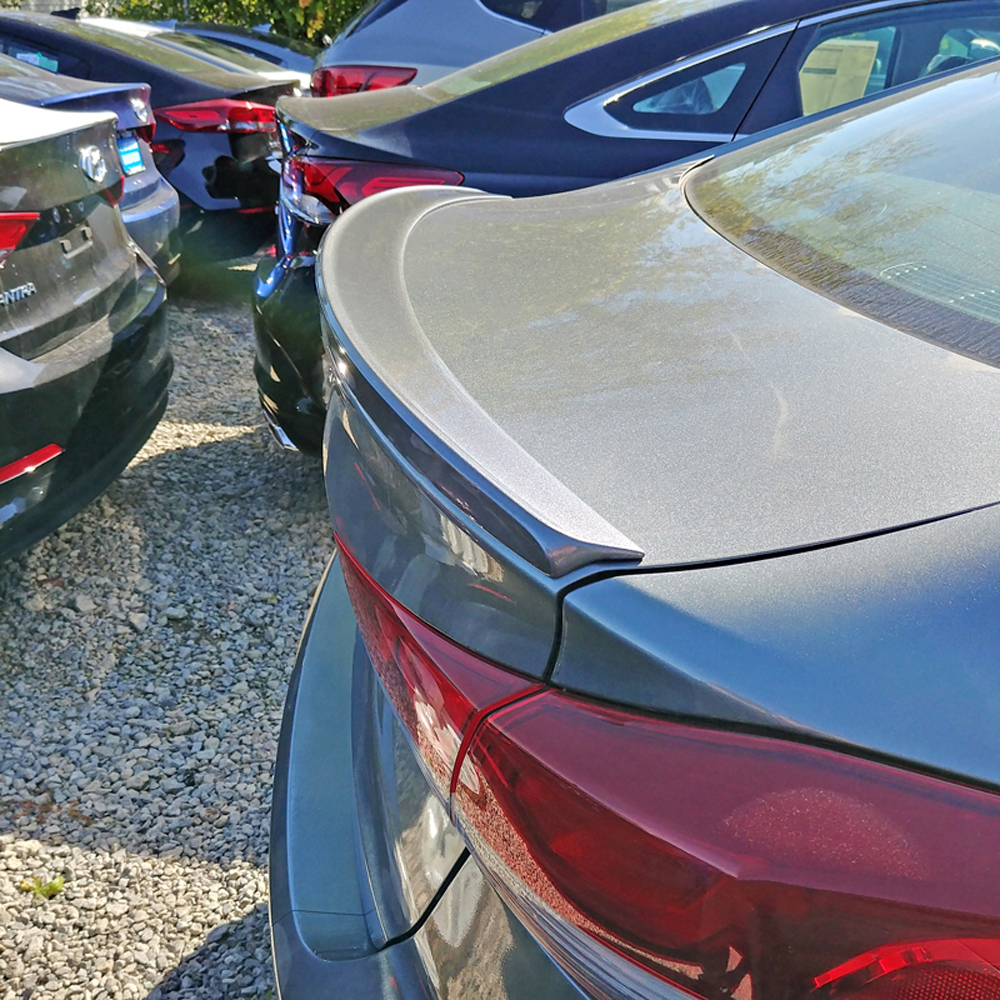 Flush Mount Spoilers : Hyundai Elantra Factory Style Painted ...