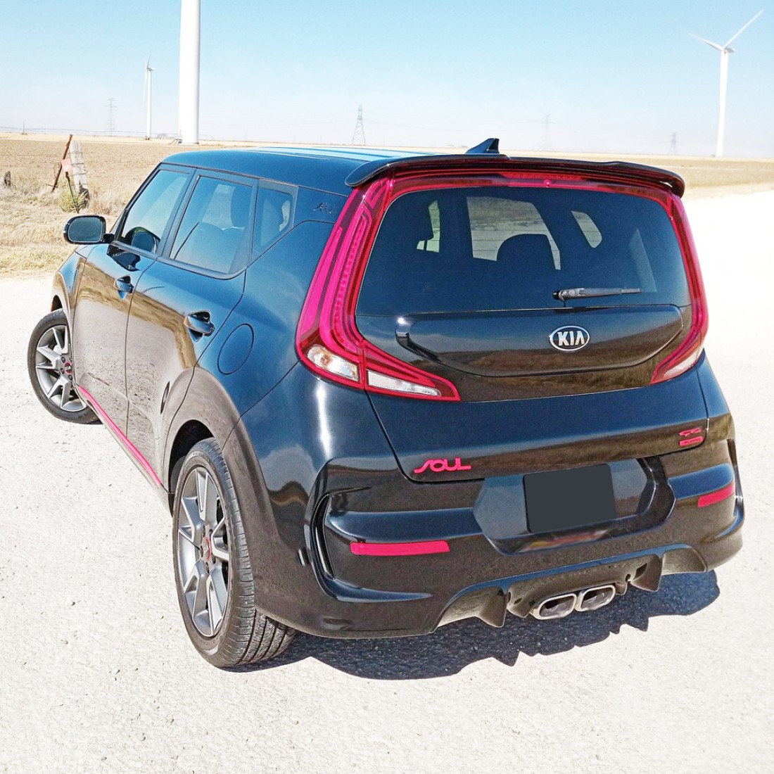 Flush Mount Spoilers : Kia Soul Factory Style Flush Mount ...