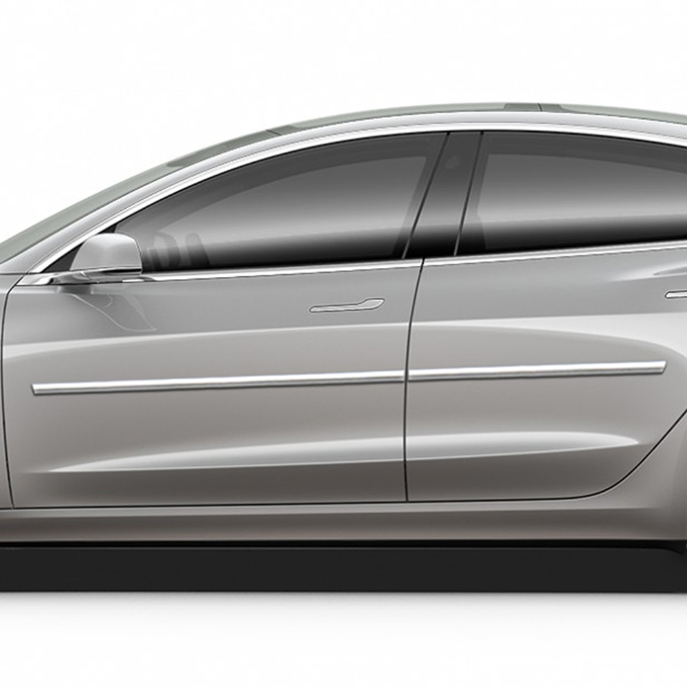 Tesla Model 3 Chrome Body Molding 2017 - 2023 / CBM-300-5657-5859 ...