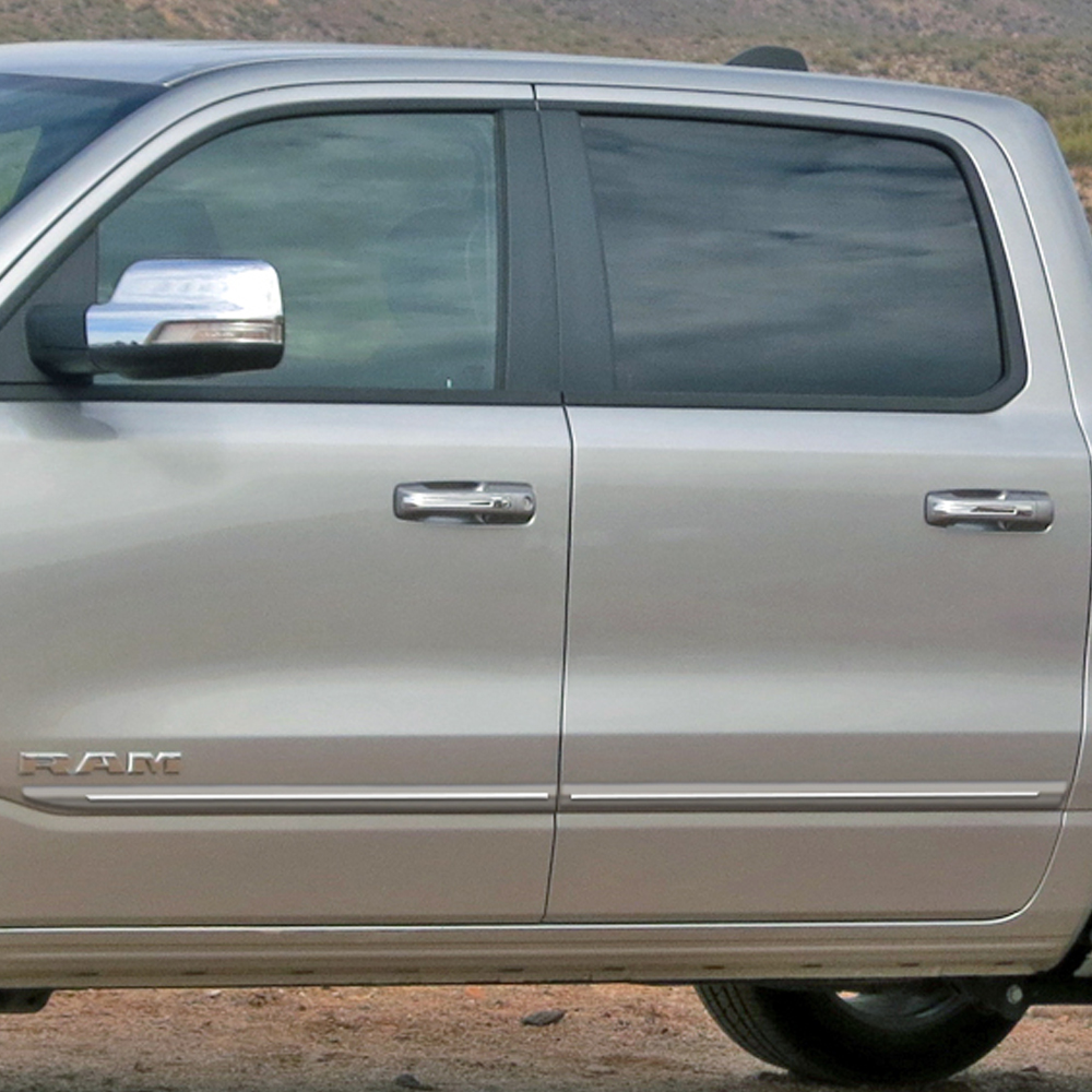 Ram 1500 Crew Cab ChromeLine Painted Body Side Molding 2019 ...